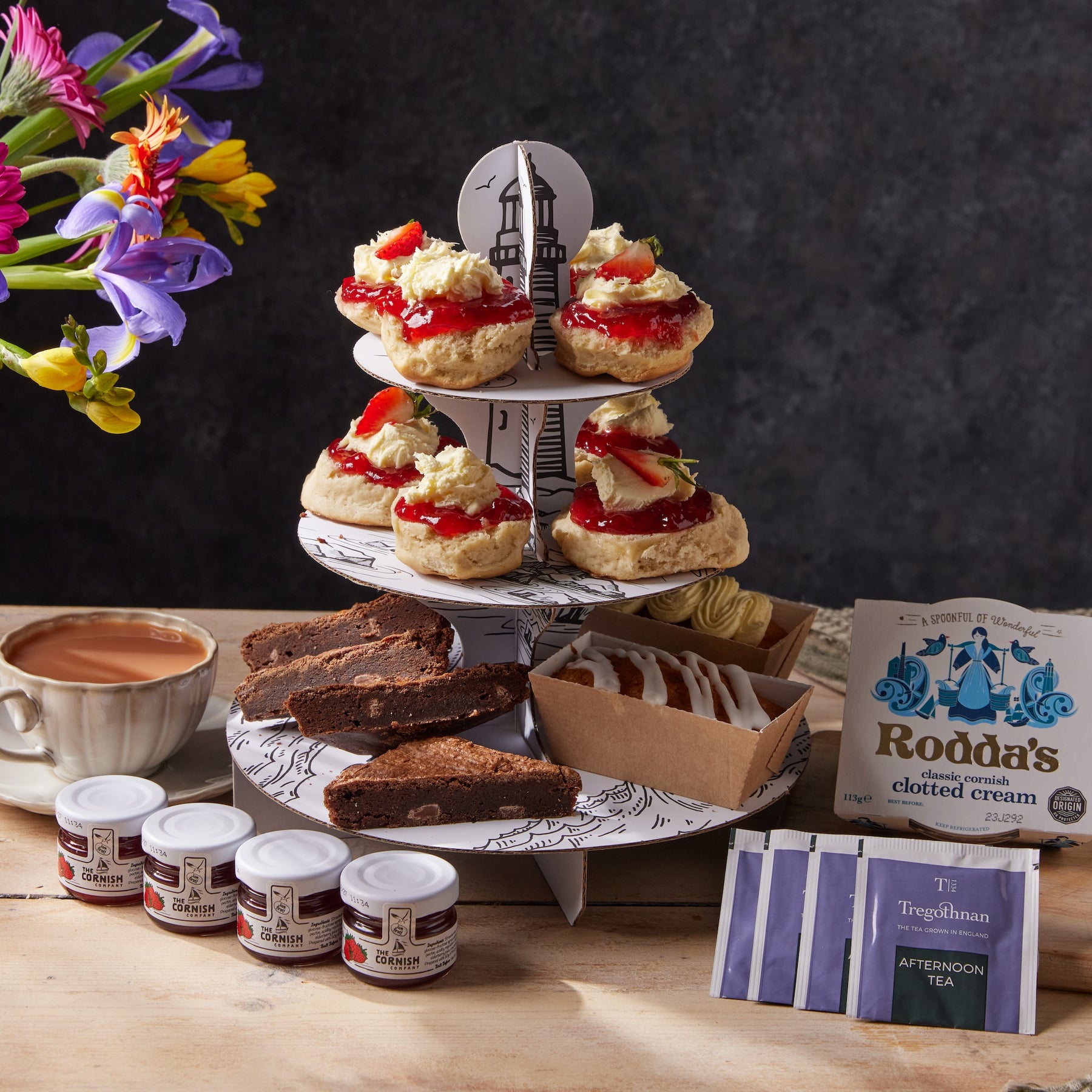 The Afternoon Tea Hamper – The Cornish Company