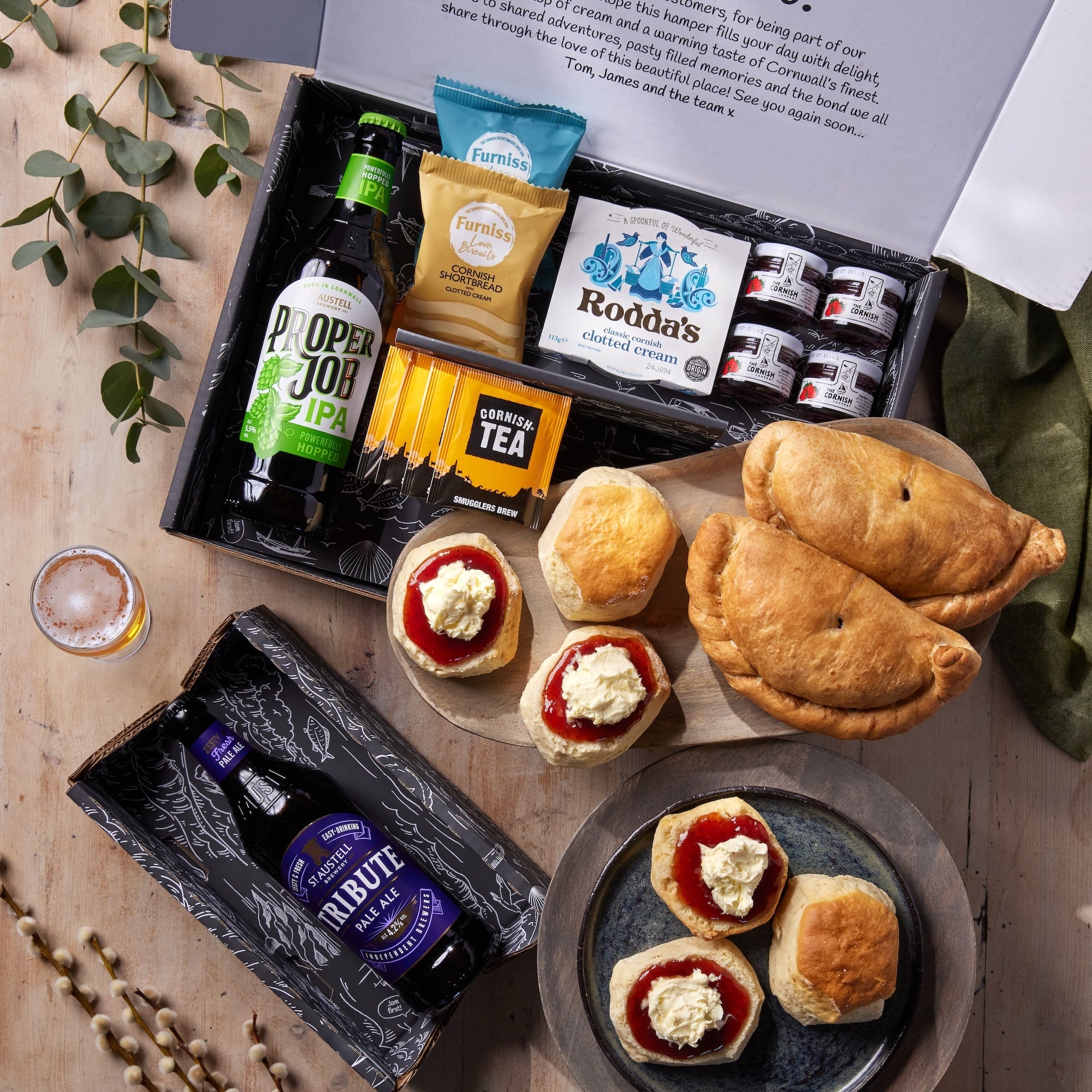 The Pasty Ale Treat Hamper The Cornish Company