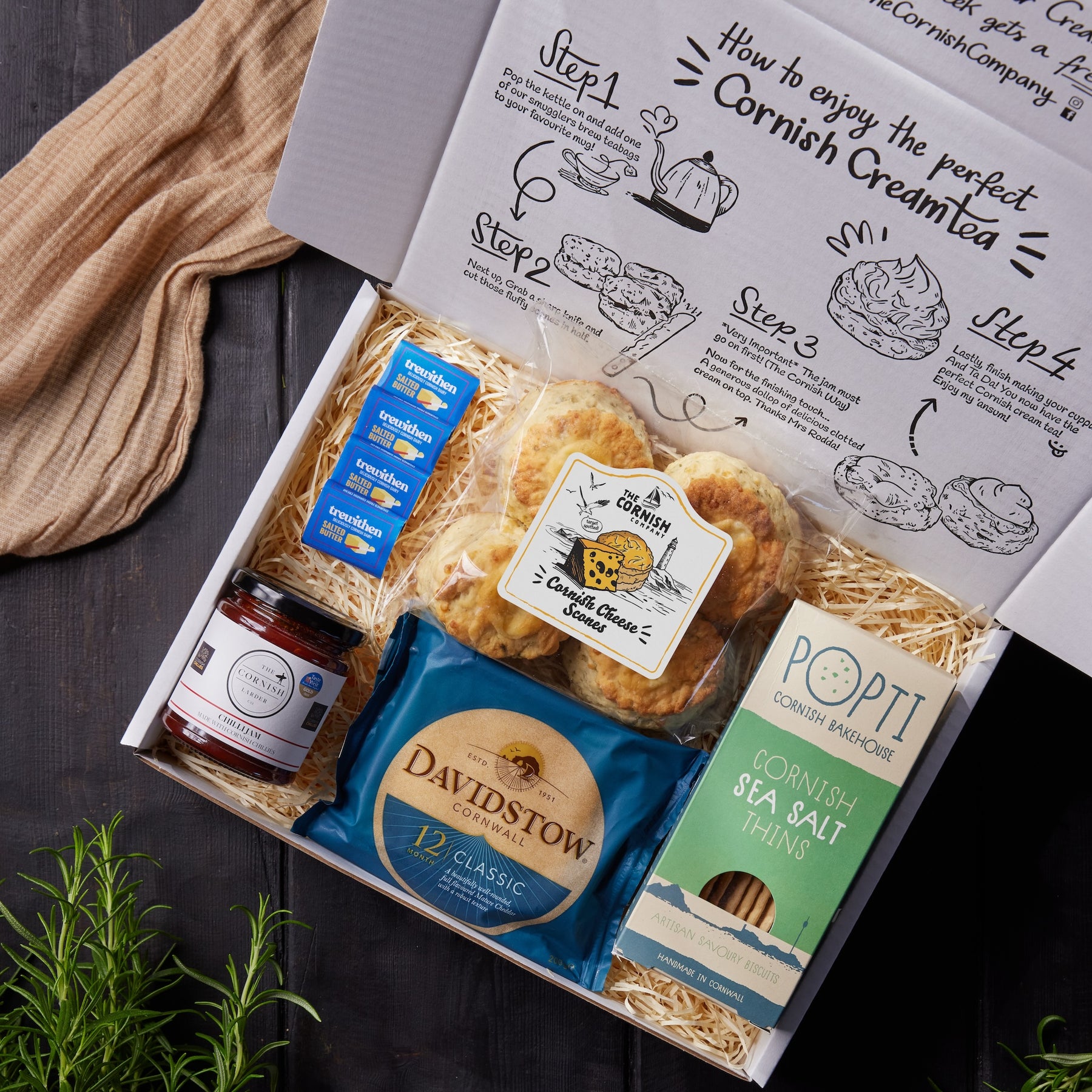 The Cheese Scone Hamper – The Cornish Company