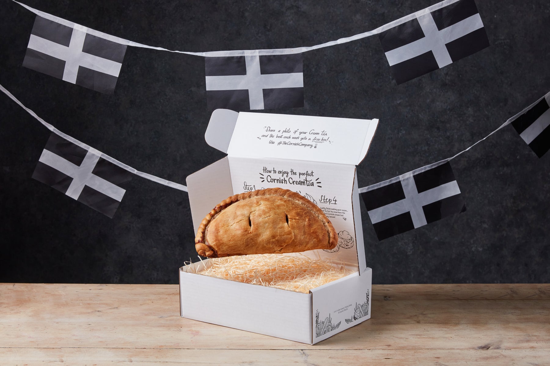 1 KG Giant Pasty St Pirans Day – The Cornish Company