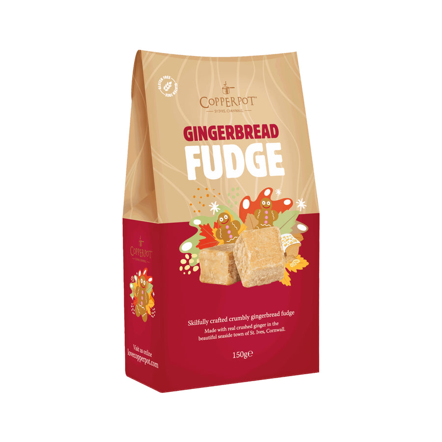 Copperpot Cornish Gingerbread Fudge 150g – The Cornish Company