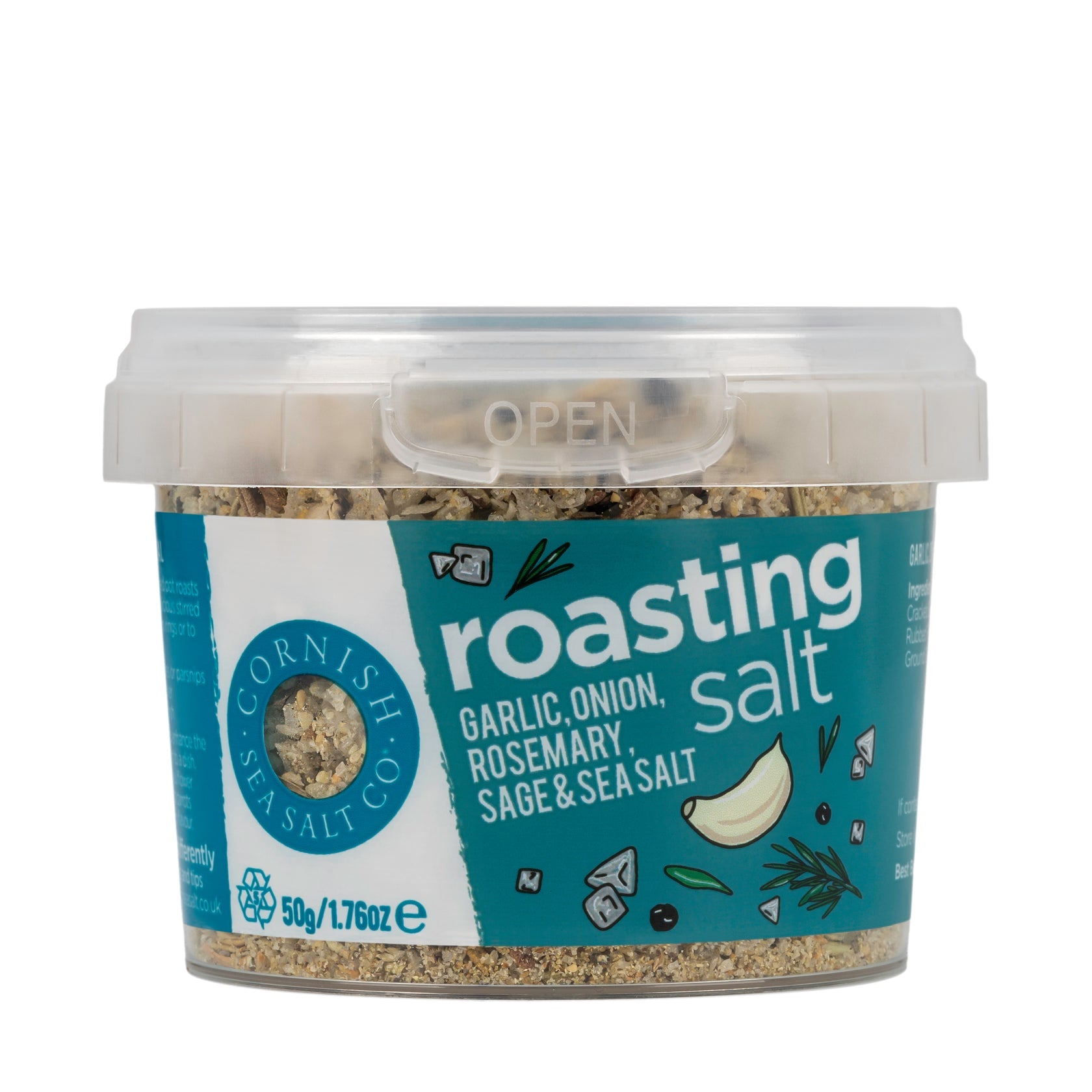 Cornish Sea Salt Roasting Salt 50g – The Cornish Company