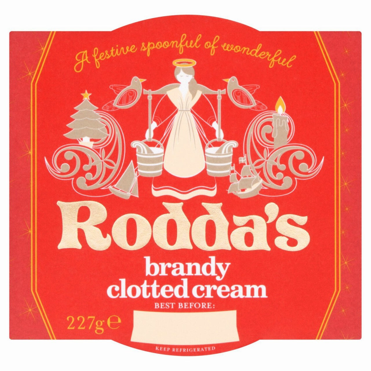 Rodda's Brandy Clotted Cream 227g – The Cornish Company