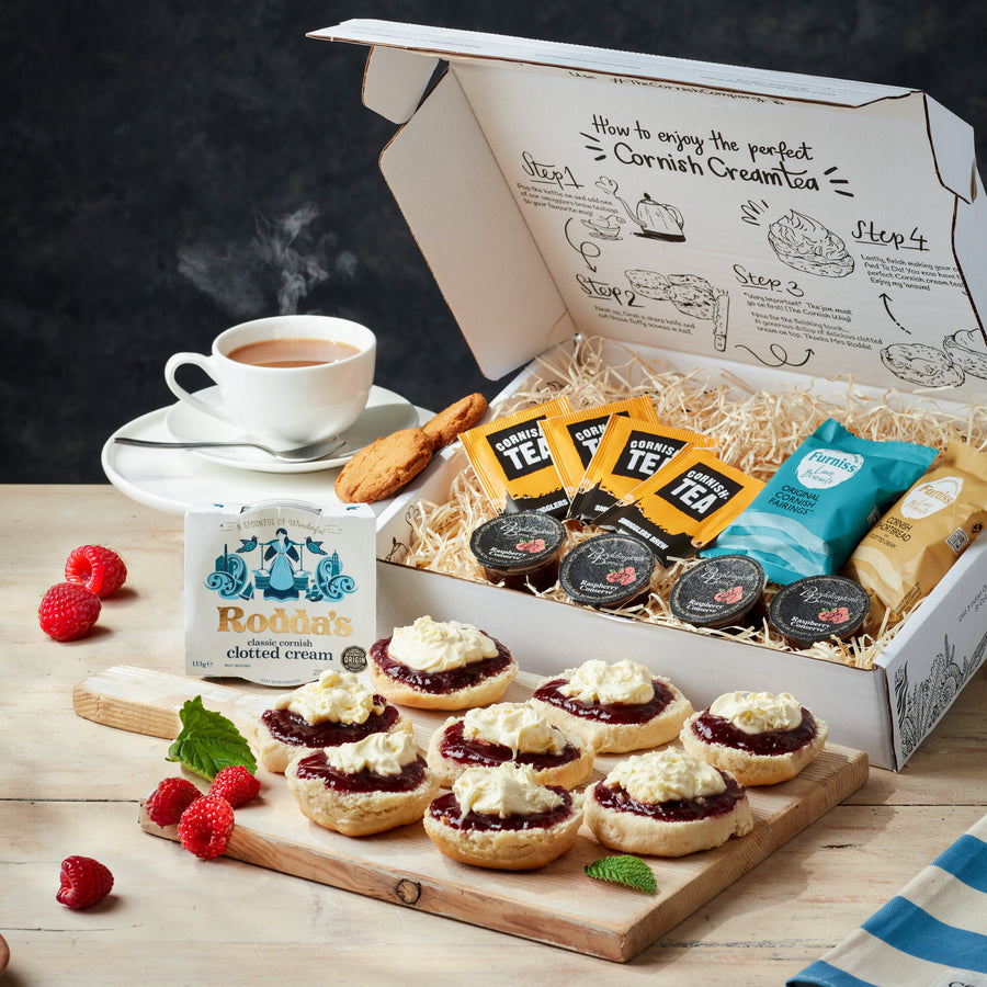 Cream Tea Hampers | Afternoon Tea By Post | Free Delivery – The Cornish ...