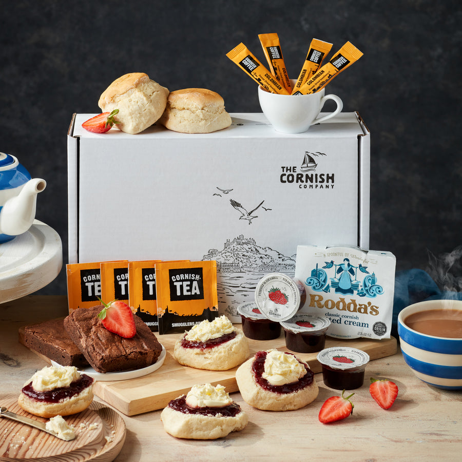 Cream Tea Hampers | Afternoon Tea By Post | Free Delivery – The Cornish ...