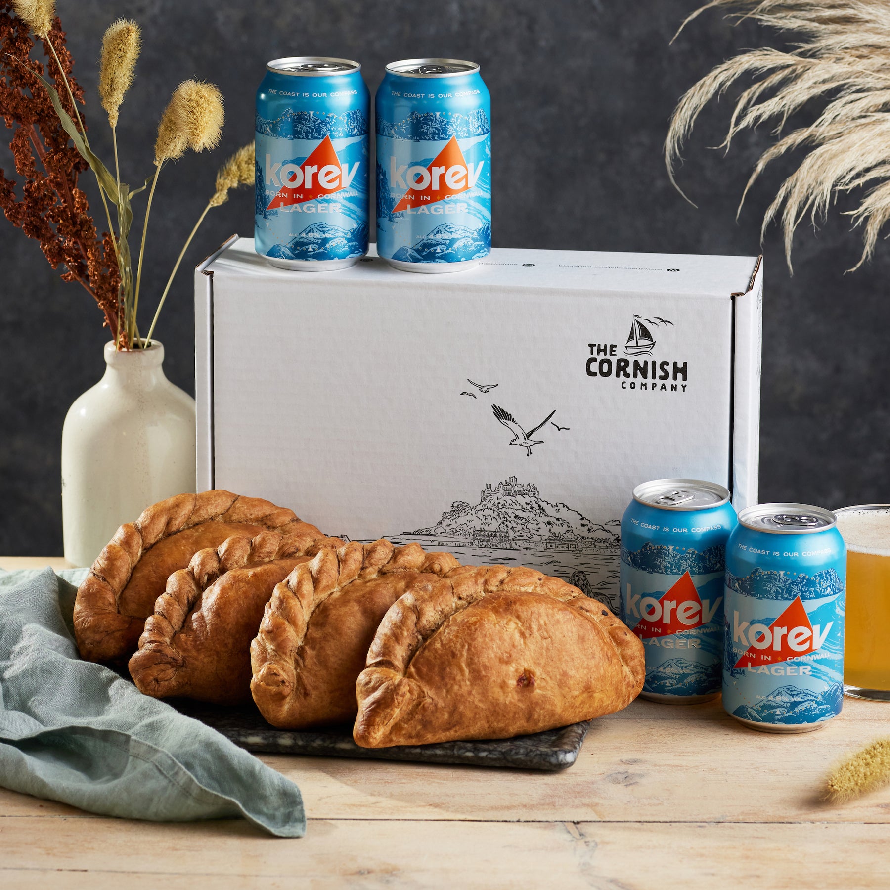The Cornish Steak & Lager Hamper – The Cornish Company