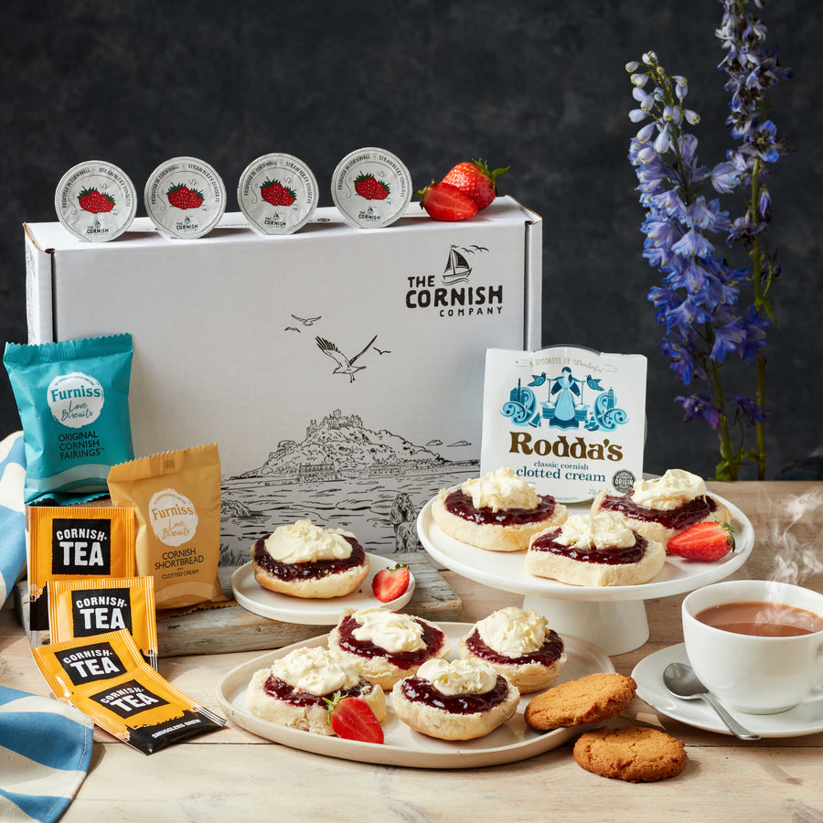 Cream Teas By Post | Cornish Afternoon Tea Hampers Delivered – The ...