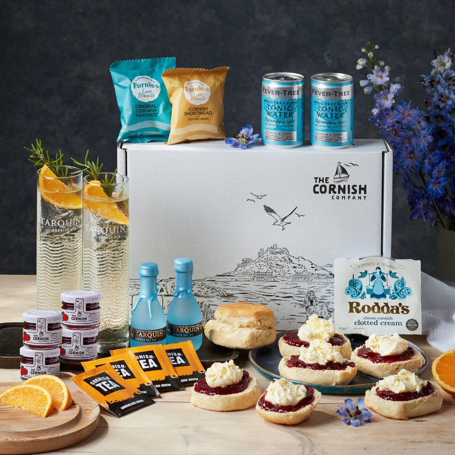 Cream Tea Hampers | Afternoon Tea By Post | Free Delivery – The Cornish ...