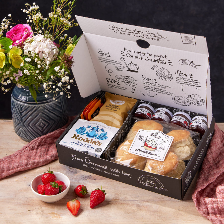 Cream Teas By Post | Cornish Afternoon Tea Hampers Delivered – The ...