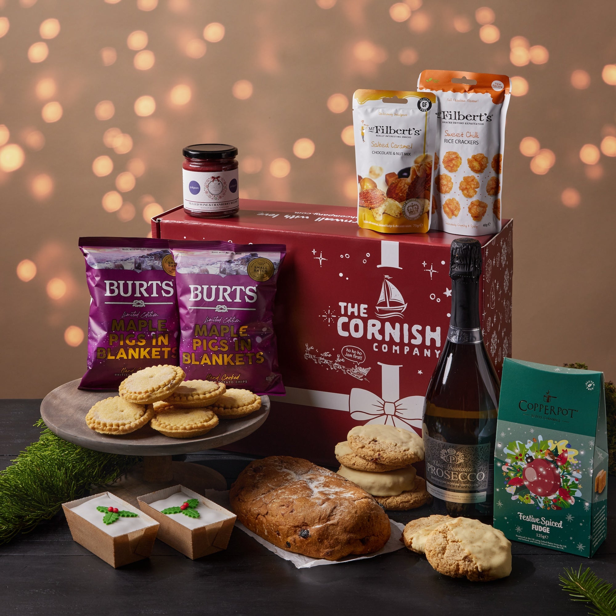 Christmas food hampers store