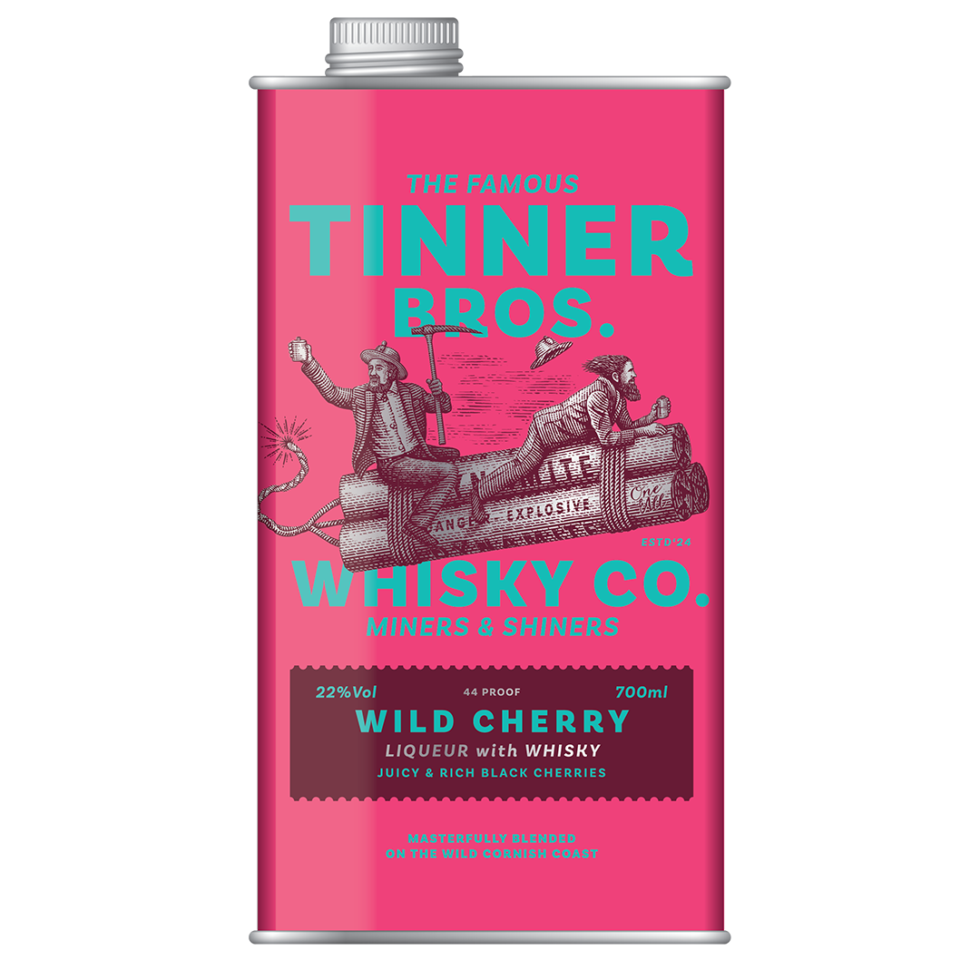 Tinner Bros Wild Cherry Whisky Liqueur – The Cornish Company