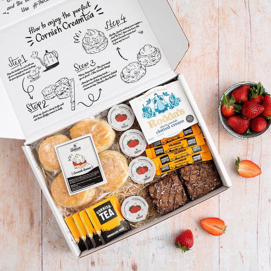 Cream Teas By Post | Cornish Afternoon Tea Hampers Delivered – The ...