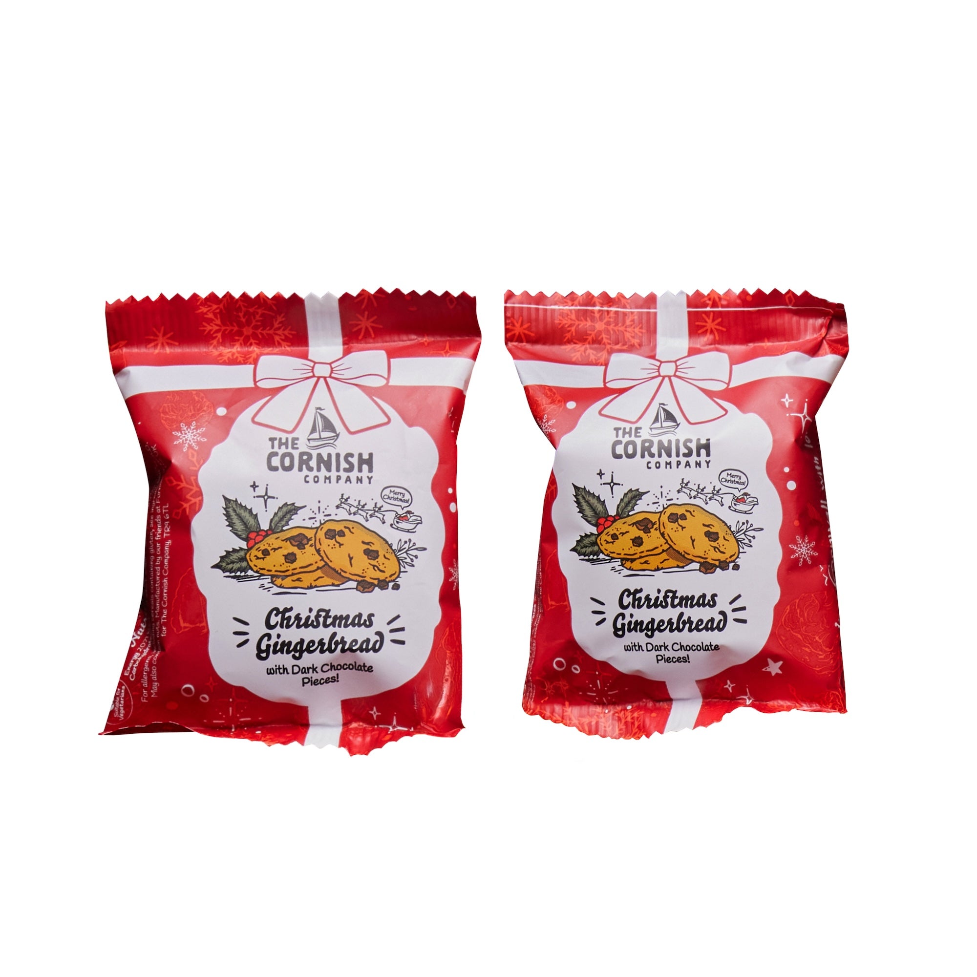 2 x Gingerbread & Chocolate Biscuits Packs – The Cornish Company